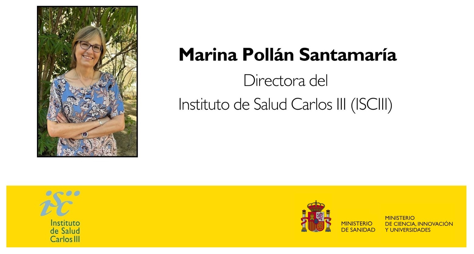 Marina Pollán, nueva directora del Instituto de Salud Carlos III ...