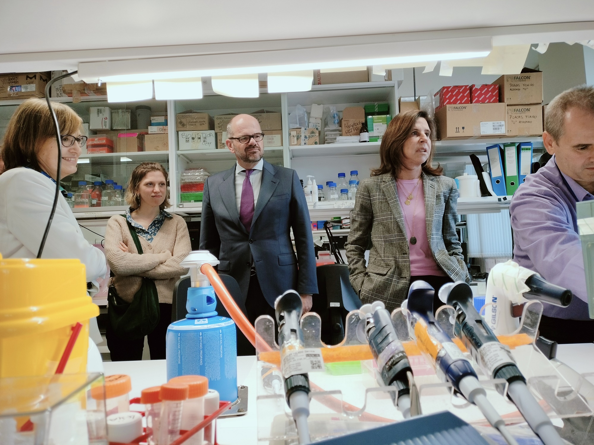 Visita de la Embajada de Francia al Instituto de Salud Carlos III ...